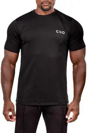 MACEOO Marthyr Logo Graphic T-shirt - Black
