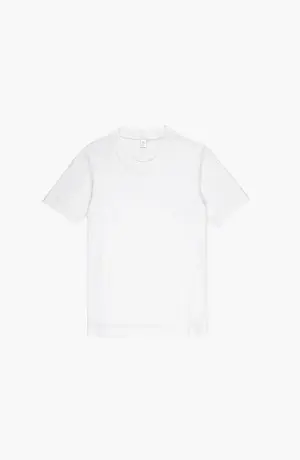 EVERYBODY.WORLD Rib Short Sleeve White