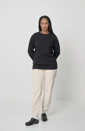 EVERYBODY.WORLD Long Sleeve Trash Tee - Black