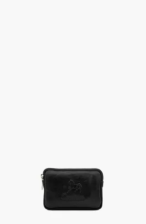 CAVALINHO Gentleman Leather Coin Purse 534 - Black