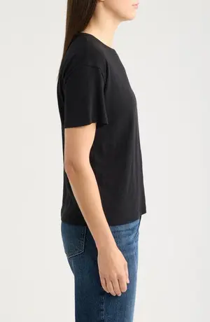 Bella Dahl Relaxed Crewneck T-shirt - Black
