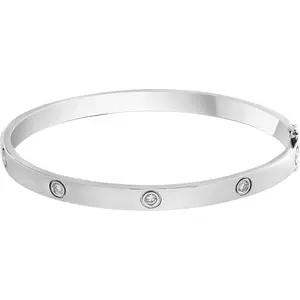 EFFY Diamond Station Bangle - Sterling Silver