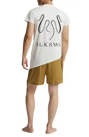 BLKSWN Feathers Short Pajamas Set