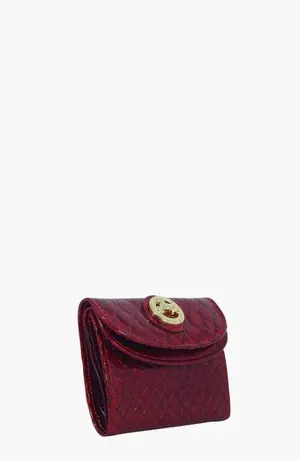 CAVALINHO Gallop Patent Leather Wallet 574