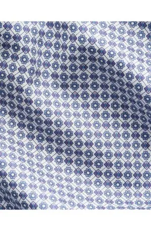 Eton Contemporary Fit Micro Print Shirt