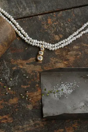 PERACAS Bella Statement Pearl Necklace