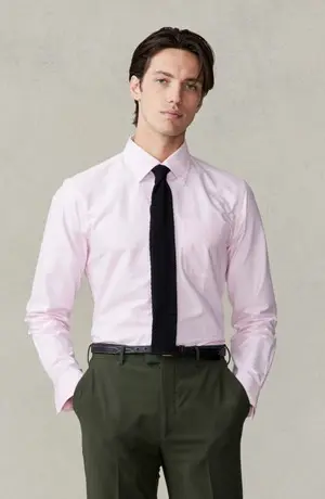 FB Oxford Shirt - Pink