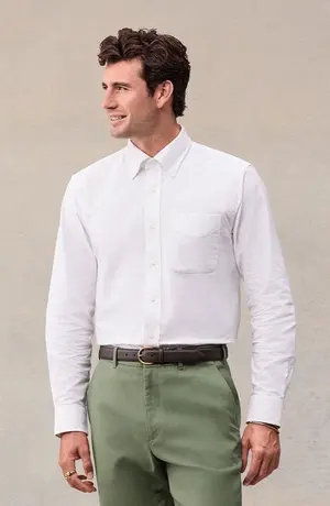THE BLACK TUX Oxford Shirt - White