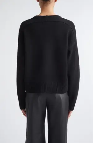 Loulou De Saison Breha Cashmere Sweater - Black