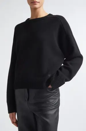Loulou De Saison Breha Cashmere Sweater - Black