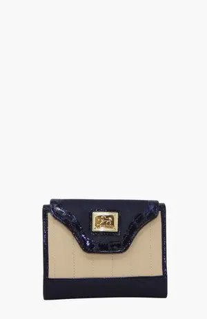 CAVALINHO Grace Wallet 215 - Navy/beige