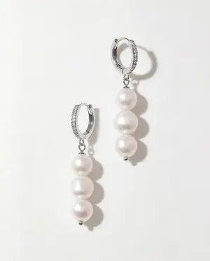 JOEY BABY Aerin Pearl Stud Earrings - Gold