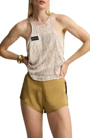 BLKSWN Feathers Short Pajamas Set - Bronze