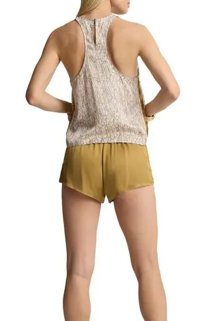 BLKSWN Feathers Short Pajamas Set