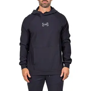 MACEOO Marthyr Ribbed Hoodie - Black