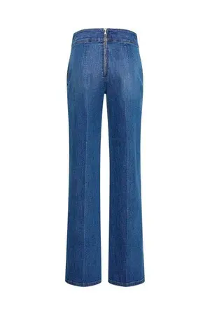 MAISON COMMON Sailor Jeans With Decorative Buttons