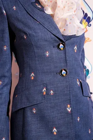 MAISON COMMON Jeans Jacquard Blazer