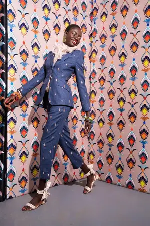 MAISON COMMON Jeans Jacquard Blazer