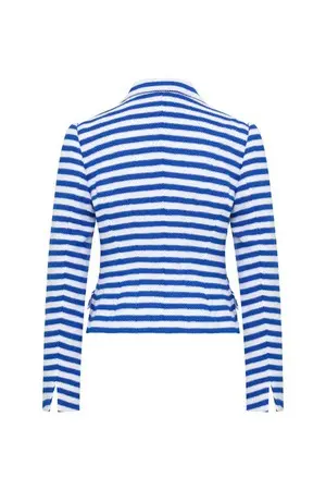 MAISON COMMON Striped Jersey Jacket