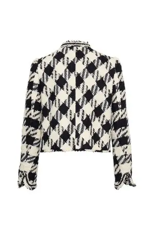 MAISON COMMON Little Short Plaid Jacket
