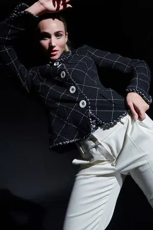 MAISON COMMON Boucle Jacket With Matching Trims
