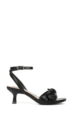 LIFESTRIDE Nola Sandal With Bow Detailing - Black Texture