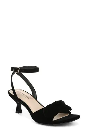 LIFESTRIDE Nola Sandal With Bow Detailing - Black