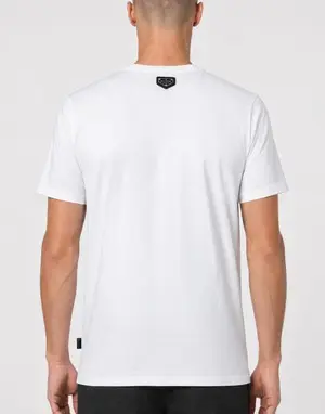 Philipp Plein T-shirt Round Neck Ss - White