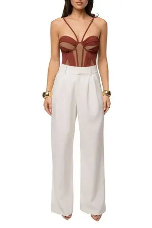 JLUXLABEL Illusion Contrast Bodysuit