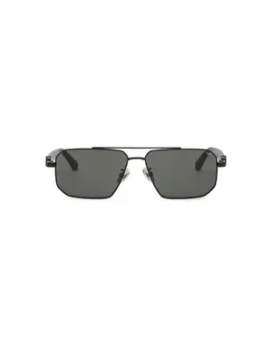 Philipp Plein Aviator Sunglasses - Black/black