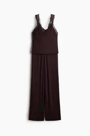 H&M Lace-trimmed Pajamas