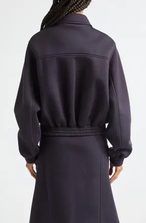 Plan C Viscose Knit Zip Jacket