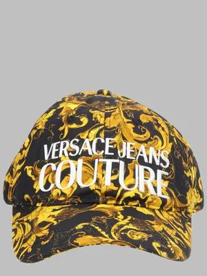 Versace Cappello Da Baseball Con Stampa Barocca