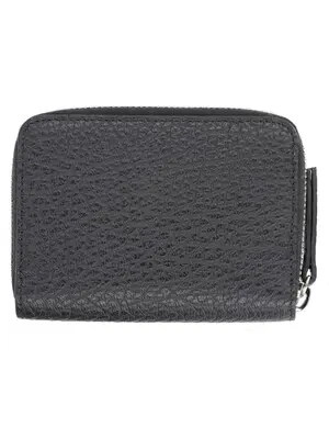 MAISON MARGIELA Portamonete Con Anello Per Chiavi - Black