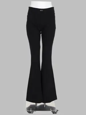 Versace Flared Viscose Trousers