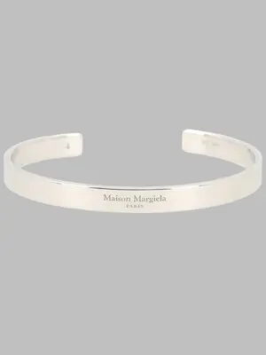MAISON MARGIELA Plat" Logo Cuff Bracelet