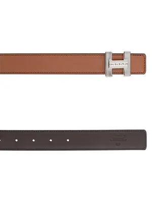 Hogan Belt With H Buckle