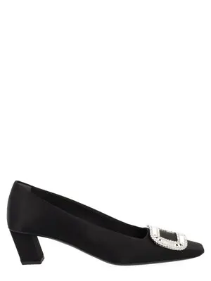 ROGER VIVIER Belle Décolleté Pumps With Embellished Buckle