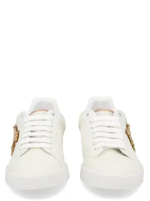 Dolce & Gabbana Embellished Logo Sneakers