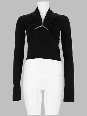 Rick Owens Alannah" Long Sleeve Top - Black