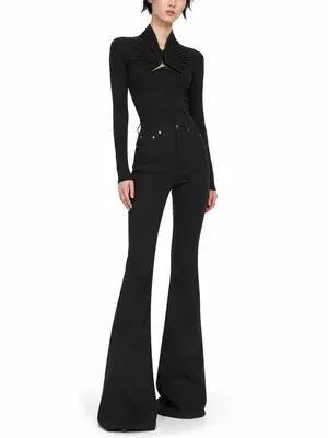 Rick Owens Alannah" Long Sleeve Top - Black