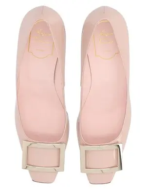 ROGER VIVIER Trompette Patent Leather Pumps