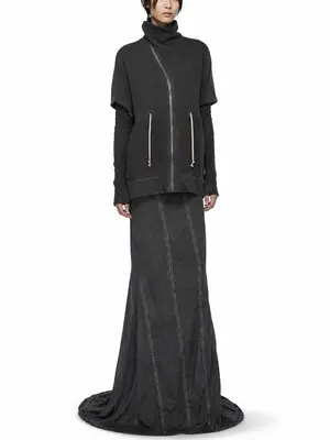 Rick Owens Mountain" Jacket With Asymmetrical Zip