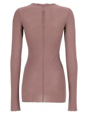 Rick Owens Long Sleeve T-shirt - Pink