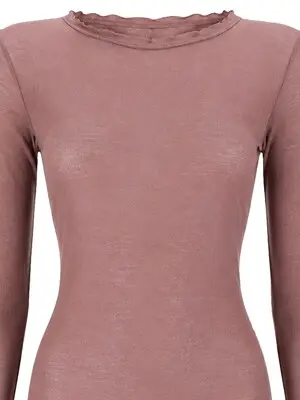 Rick Owens Long Sleeve T-shirt - Pink