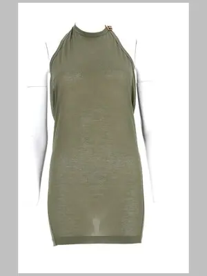 Balenciaga Halter Neck Draped Top