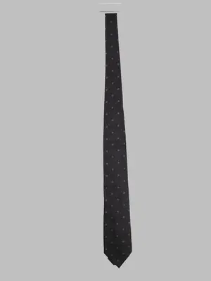TOM FORD Silk Jacquard Tie - Black
