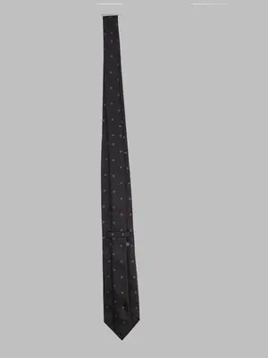 TOM FORD Silk Jacquard Tie - Black