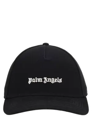 Palm Angels Cappello Da Baseball Con Logo - Black