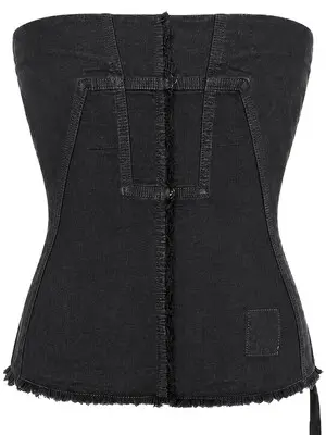 Rick Owens Splintered Bustier Top